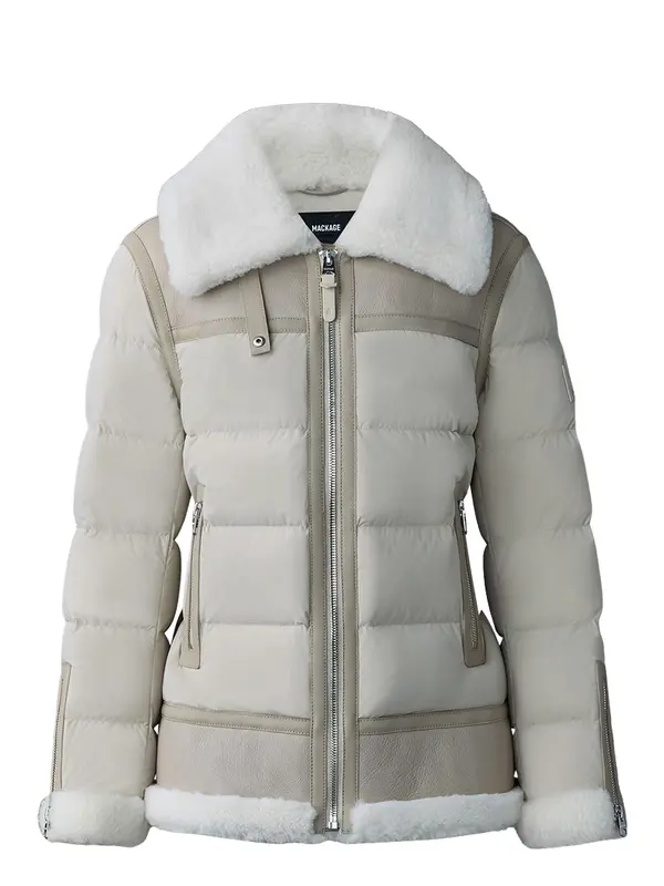 Mackage Vanna Down Jacket - Trench-natural