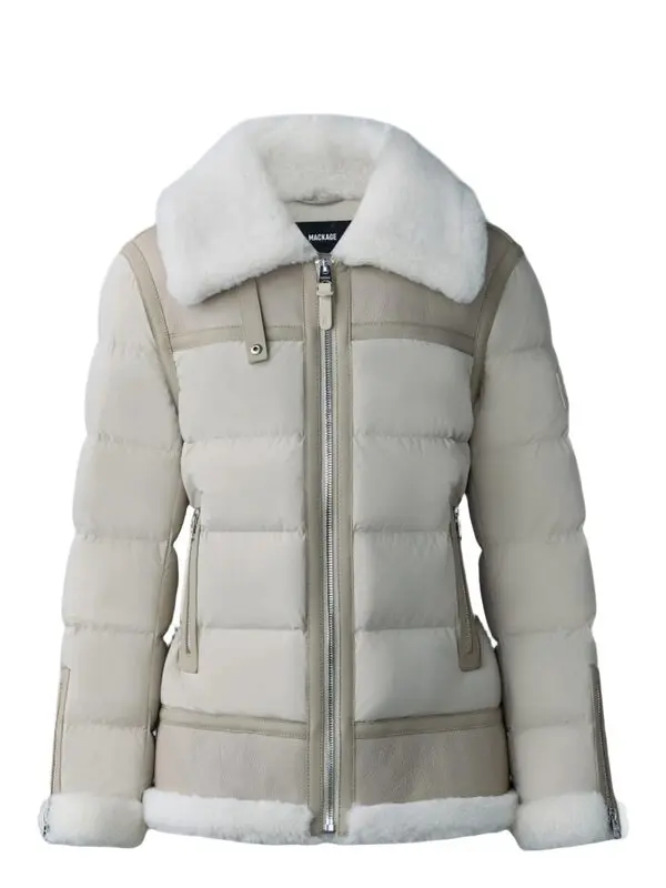 Mackage Vanna Down Jacket - Trench-natural