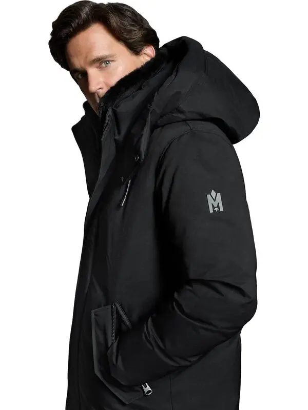 Mackage Sullivan 2-in-1 Down Coat With Removable Bib - Black