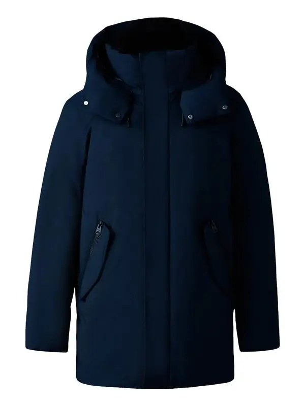 Mackage Sullivan 2-in-1 Down Coat With Removable Bib - Navy