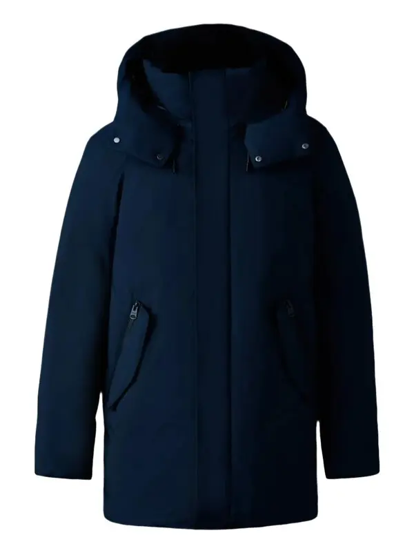 Mackage Sullivan 2-in-1 Down Coat With Removable Bib - Navy