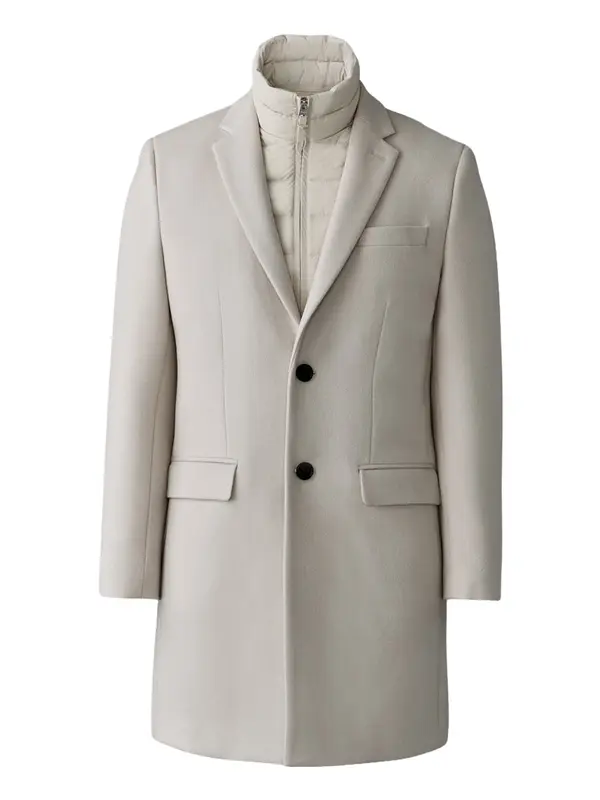 Mackage Skai-slb 3-in-1 Wool Coat With Removable Down Liner - Trench