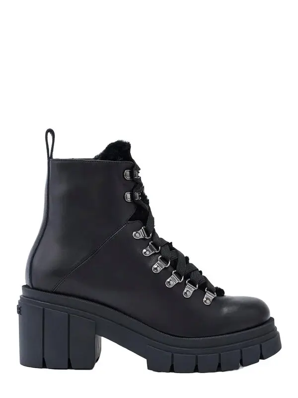 Mackage Summit Shearling-lined Leather Boots - Black