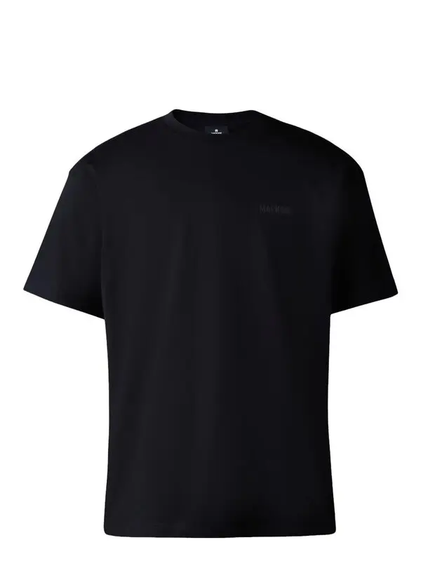 Mackage Tee-r T-shirt With Silicone Logo - Black
