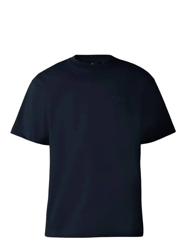 Mackage Tee-r T-shirt With Silicone Logo - Navy