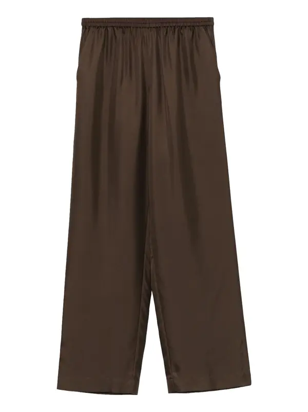 Loulou De Saison Loulou Studio Alera Straight-leg Trousers - Brown
