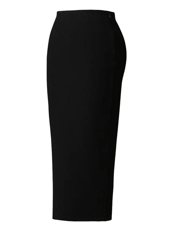 Mackage Wynona Stretch Viscose Pencil Skirt - Black
