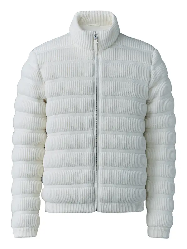 Mackage Down-filled Cashmere Jacket - Cream