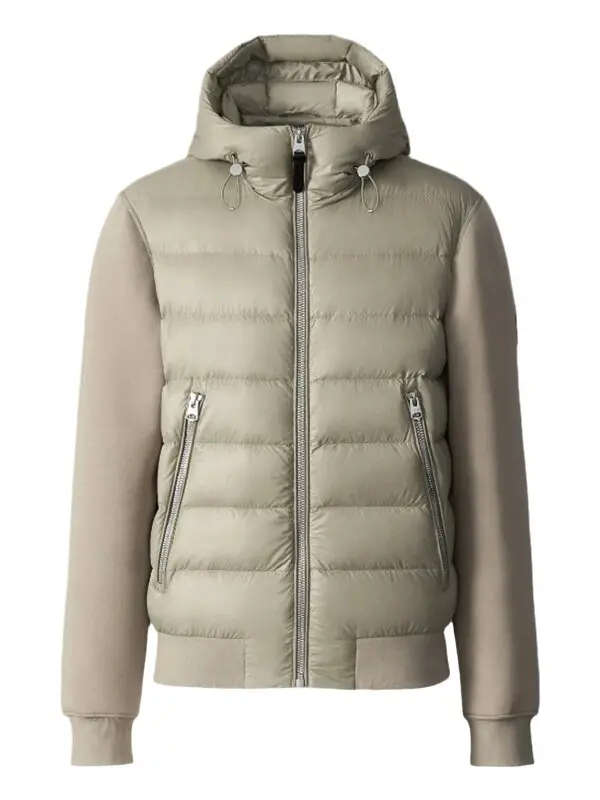 Mackage Frank-r Hybrid Jacket With Hood - Light Camel