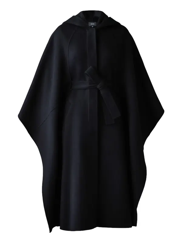 Mackage Kirstyn Double-face Wool Cape Coat - Black
