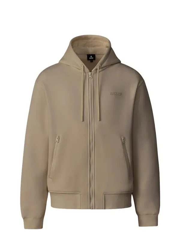 Mackage Krystos Zip-up Hoodie - Light Camel