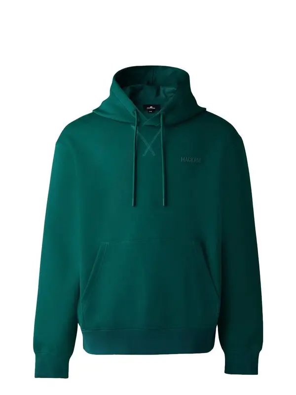 Mackage Krystian Double-face Jersey Hoodie - Emerald