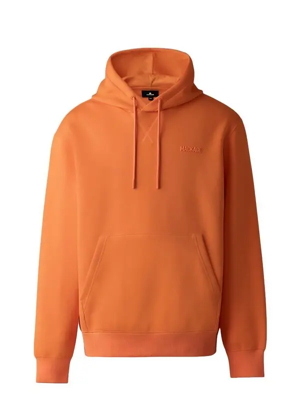 Mackage Krystian Double-face Jersey Hoodie - Flame