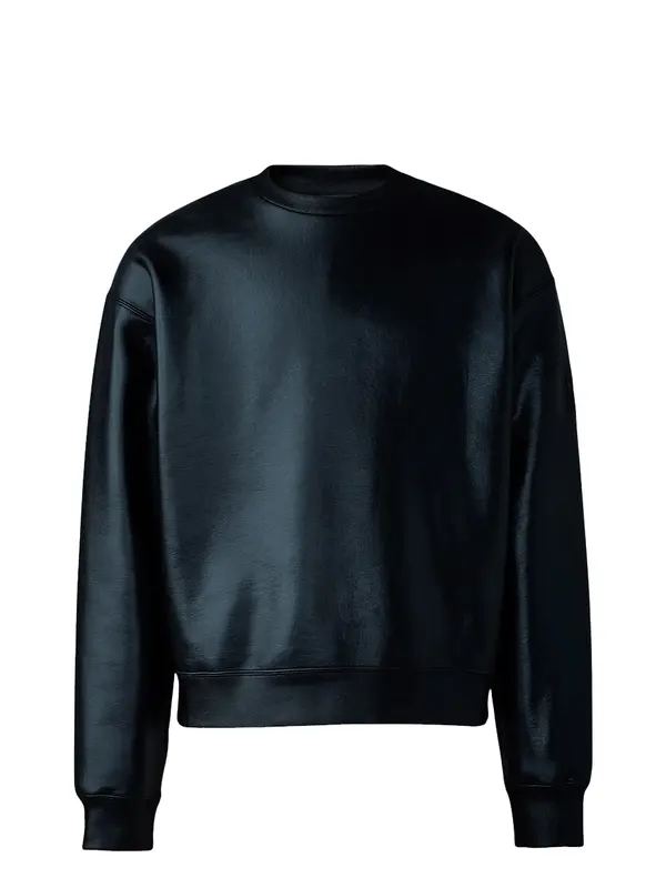 Mackage Metallic Double-face Jersey Sweatshirt - Black
