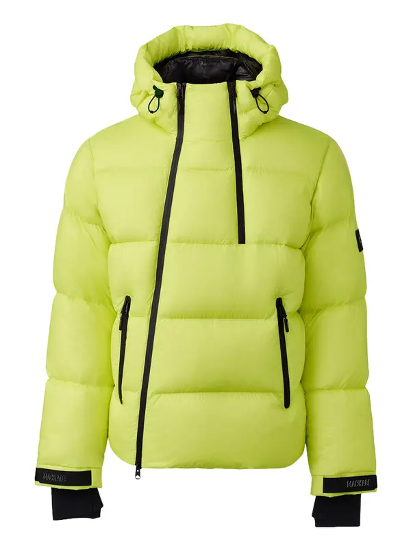 Mackage Kenji Sustainable Down Ski Jacket - Pale Lime