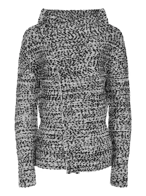 Alberta Ferretti Boucle Pattern Jacket - White