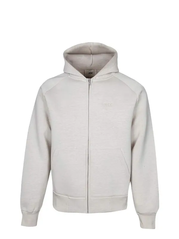 AUTRY Oversized Cotton Blend Hoodie - Beige