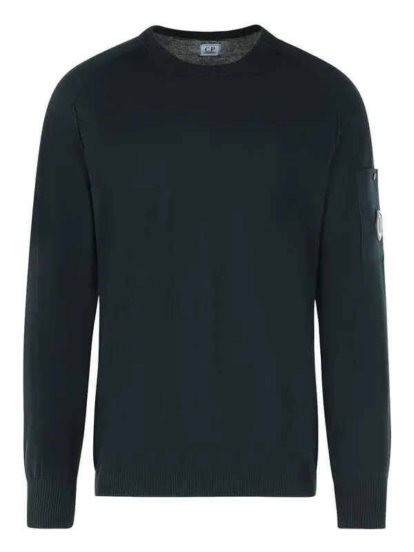 C.P. COMPANY Cotton Sweater - Black