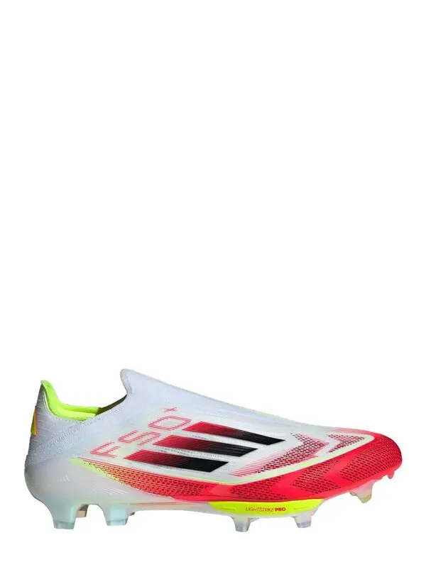 Adidas F50+ Laceless Fg Solar Pack - Cloud White/core Black/solar Yellow