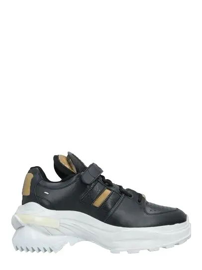 MAISON MARGIELA Leather Chunky Sneakers - Black