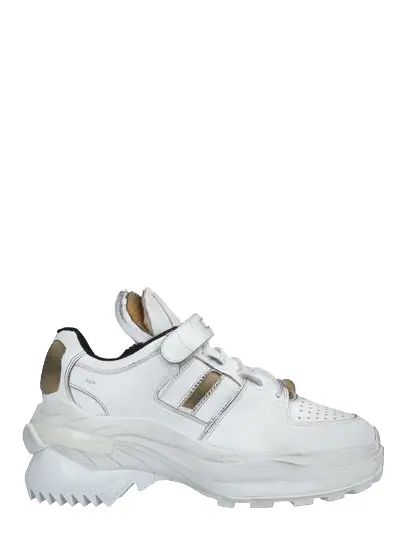 MAISON MARGIELA Leather Chunky Sneakers - White
