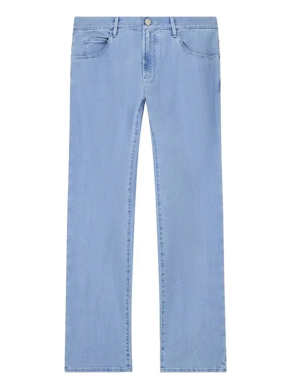 Giorgio Armani Five-pocket Regular-fit Trousers - Blue