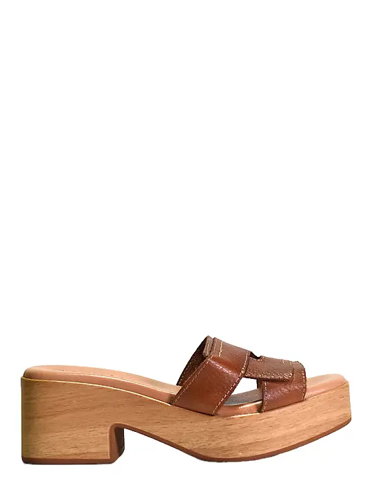 Cordani Marley-2 Wood-bottom Heels - Brown