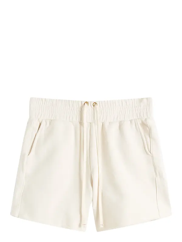 LES TIEN Vintage Heavyweight Yacht Shorts - Ivory