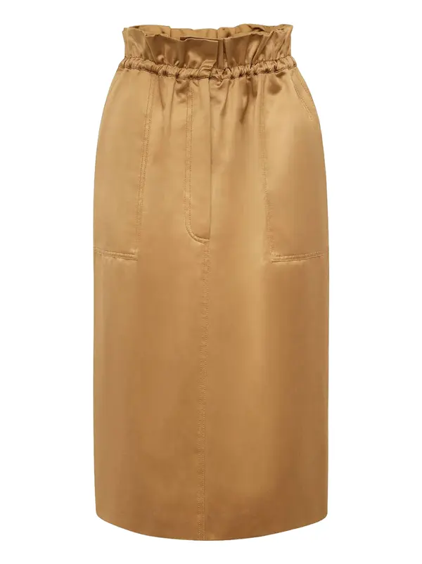 Adam Lippes Sullivan Skirt - Neutrals