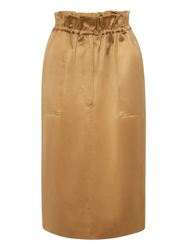 Adam Lippes Sullivan Skirt - Neutrals