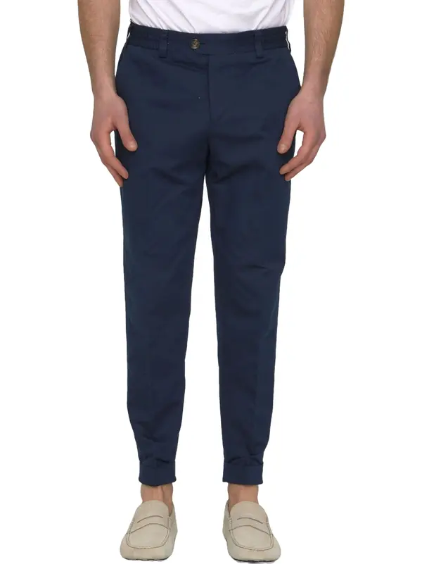 PT TORINO Pressed-crease Chinos - Blue