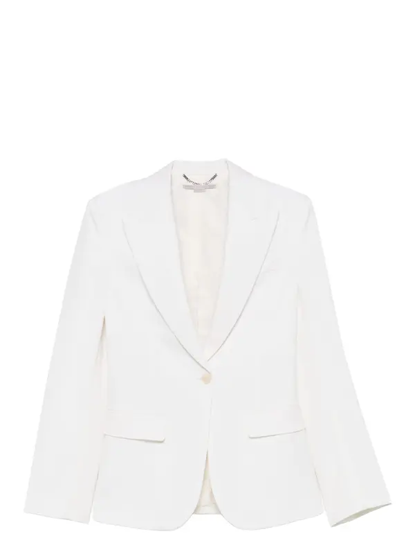 Stella McCartney Single-breasted Blazer - White