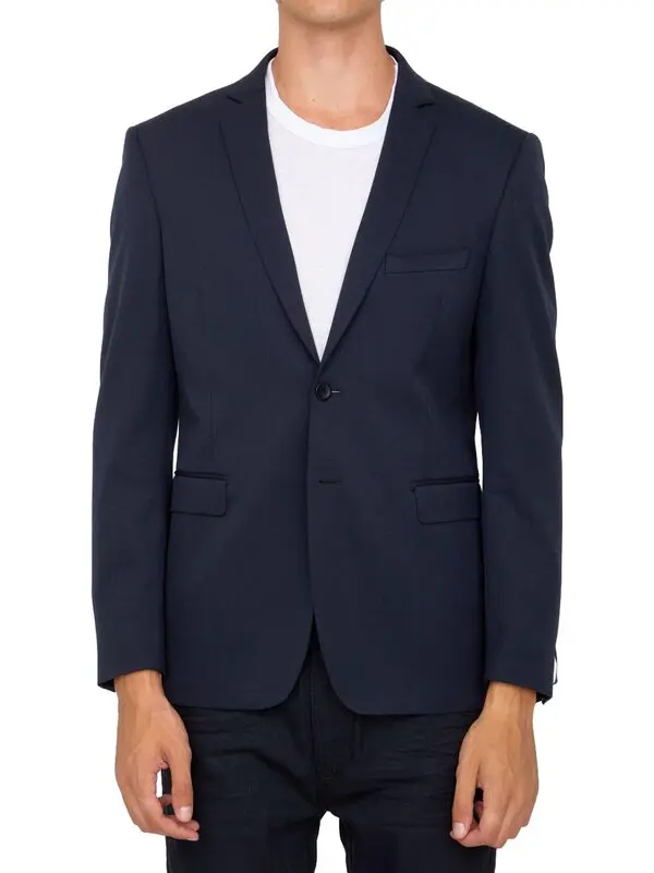 TONELLO Wool Blazer - Blue