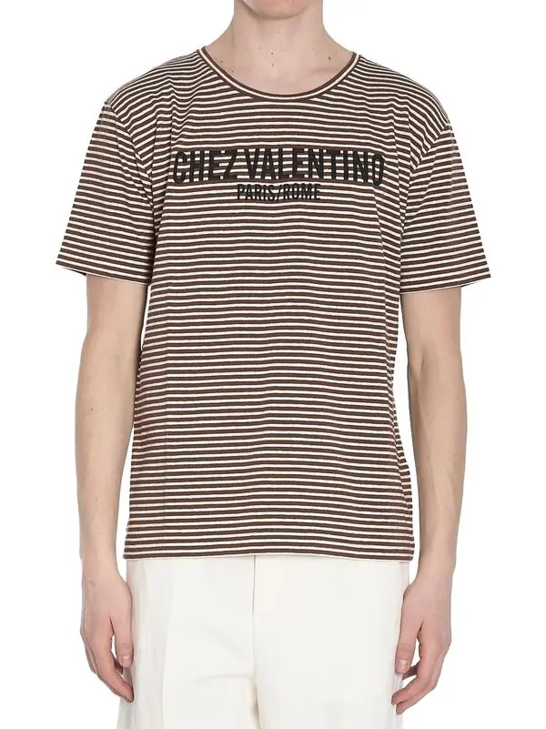 Valentino Garavani Chez T-shirt - Brown
