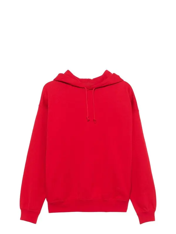 Y3 Graphic-print Hoodie - Red