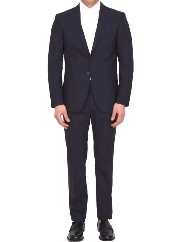 TONELLO Wool Suit - Black