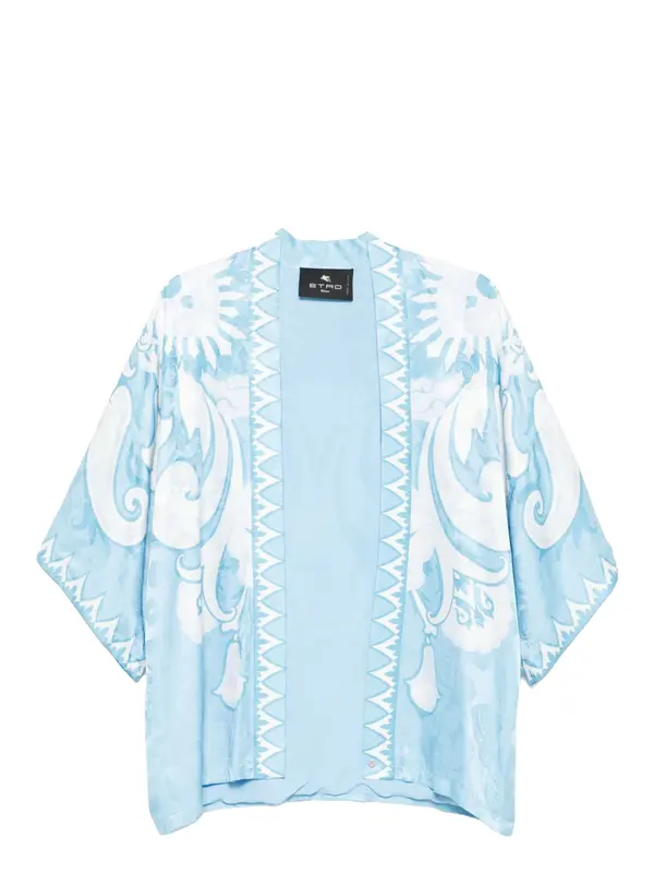Etro Printed Jacket - Blue
