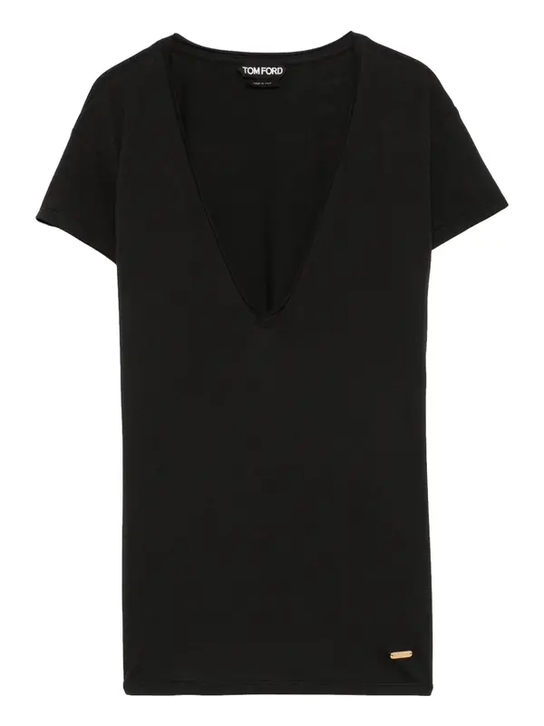 TOM FORD Jersey T-shirt - Black
