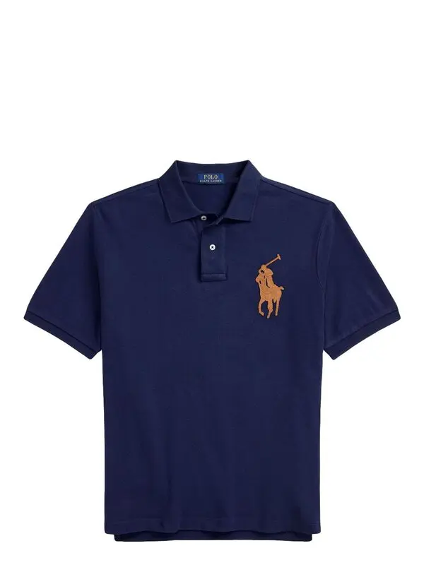 Polo Ralph Lauren Polo Pony-appliqué Polo Shirt - Blue