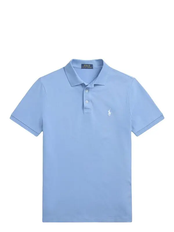Polo Ralph Lauren Polo Pony-embroidered Polo Shirt - Blue