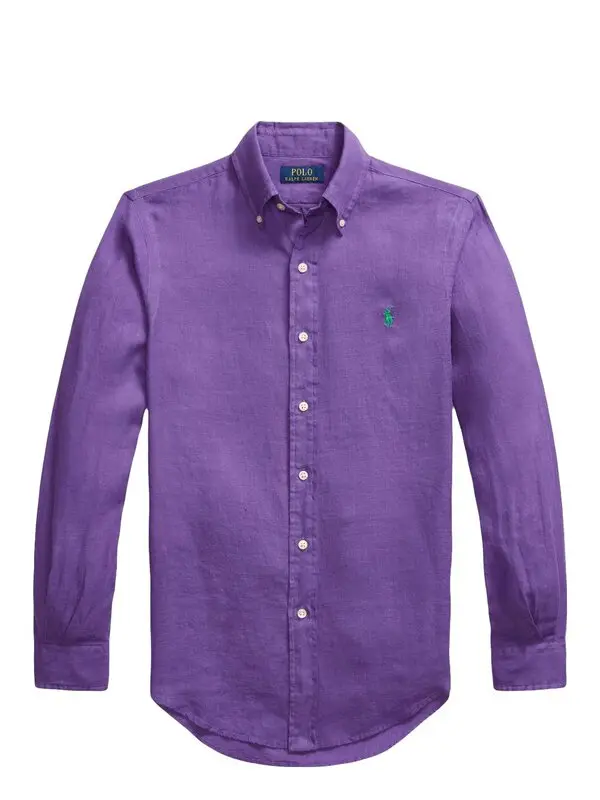 Polo Ralph Lauren Polo Pony-embroidered Shirt - Purple