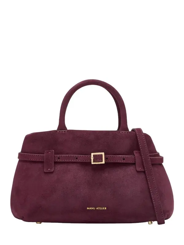 Manu Atelier Le Cambon 25 Shoulder Bag - Purple