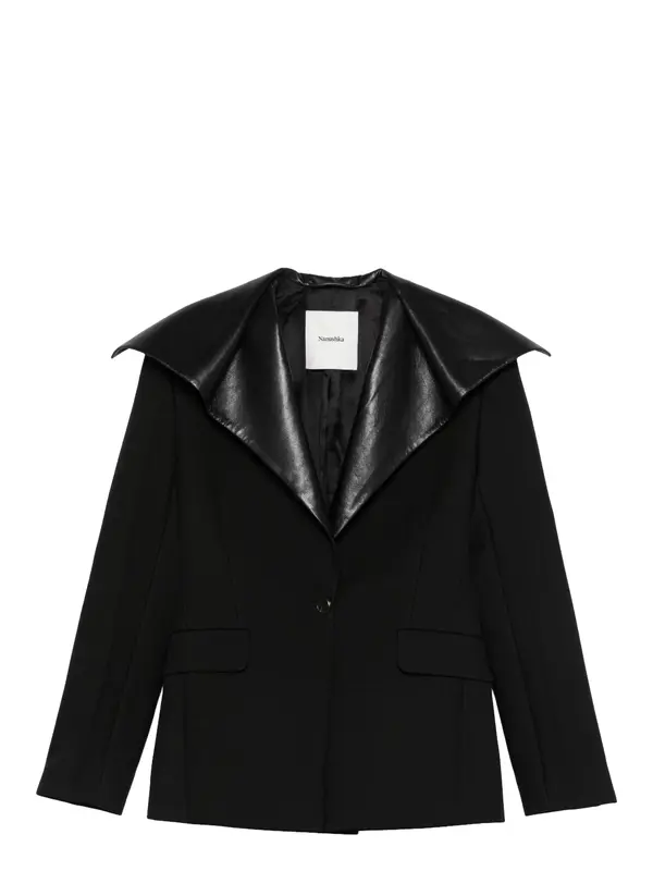 Nanushka Luiza Blazer - Black