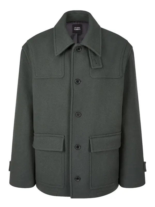 STUDIO TOMBOY Duffle Coat - Green