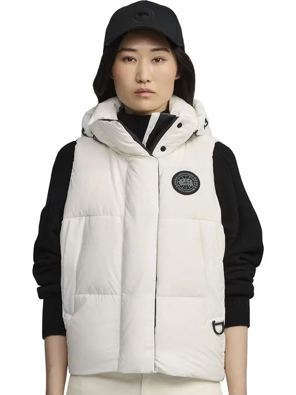 Canada Goose Junction Puffer Vest With D-ring Detail - Northstar White