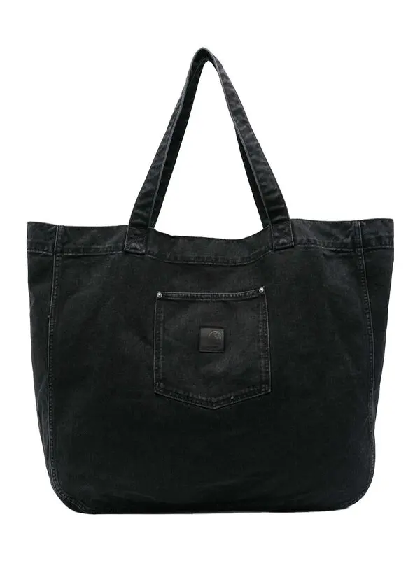 Carhartt Wip Rivet Tote - Black Stone Wash