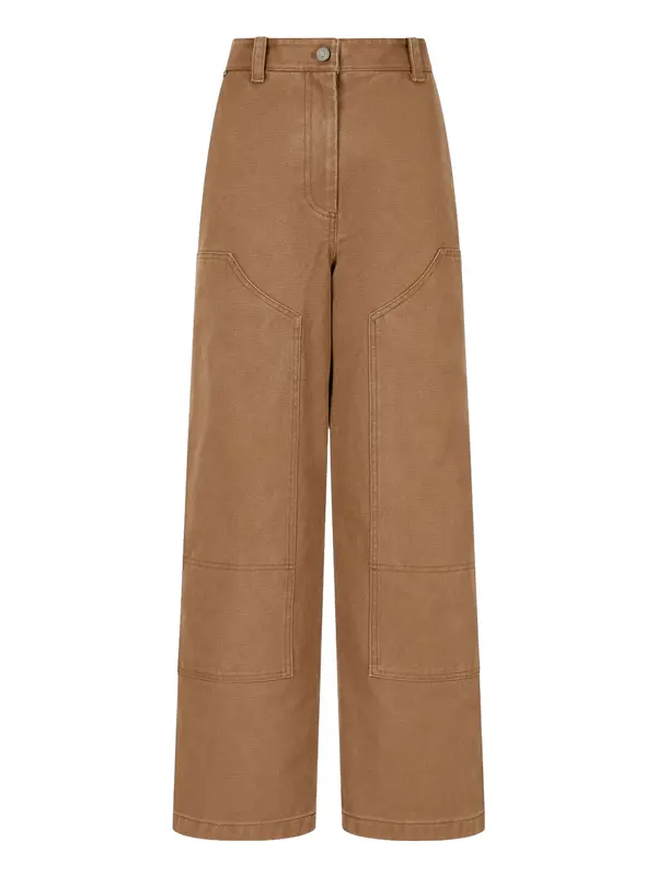 STUDIO TOMBOY Wide-leg Trousers - Brown