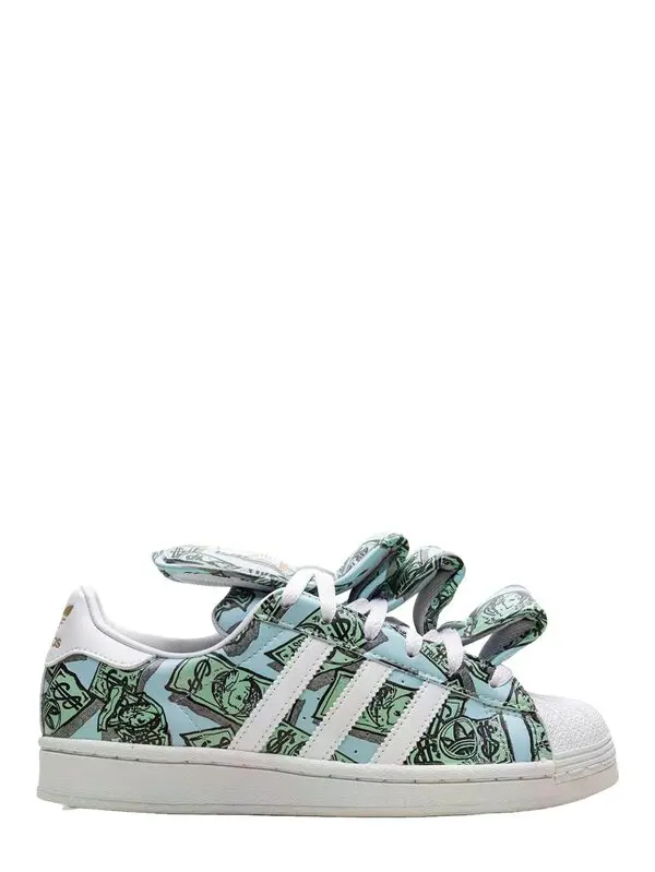 Adidas Printed Sneakers - White