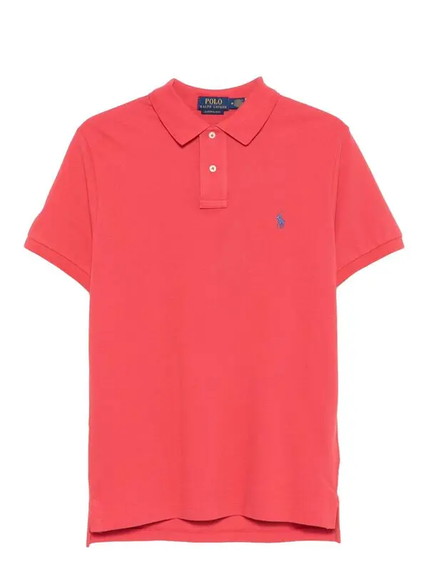 Polo Ralph Lauren Polo Pony-embroidered Polo Shirt - Red