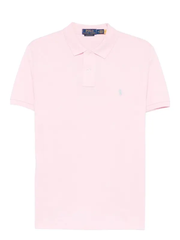Polo Ralph Lauren Polo Pony-embroidered Polo Shirt - Pink
